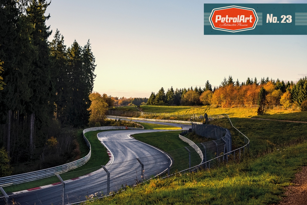PetrolArt - Nürburgring Wandbild, Nordschleife Wandbild, Nürburgring ...
