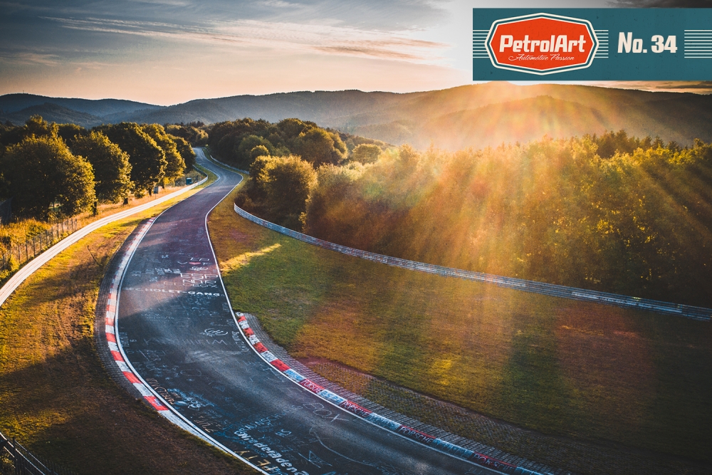 PetrolArt - Nürburgring Wandbild, Nordschleife Wandbild, Nürburgring ...