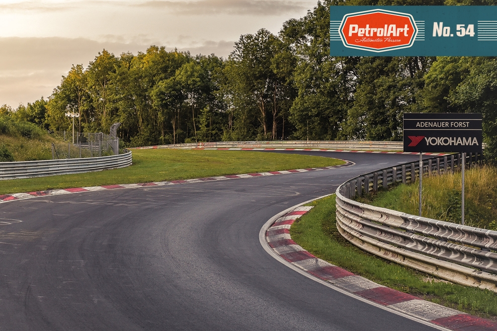 PetrolArt - Nürburgring Wandbild, Nordschleife Wandbild, Nürburgring ...